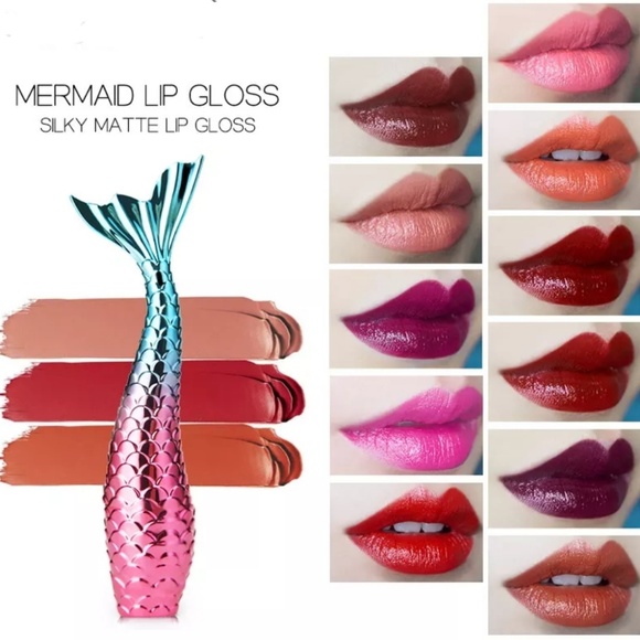 mermaid lipstick lip gloss | Makeup | Mermaid Lip Gloss Lipstick | Poshmark